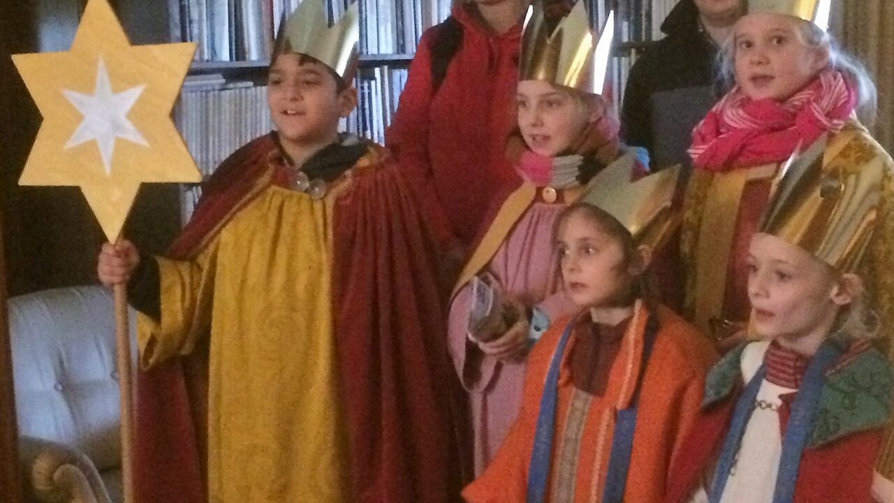 Sternsinger segnen Heinrich-Vetter-Verwaltung | Heinrich-Vetter-Stiftung